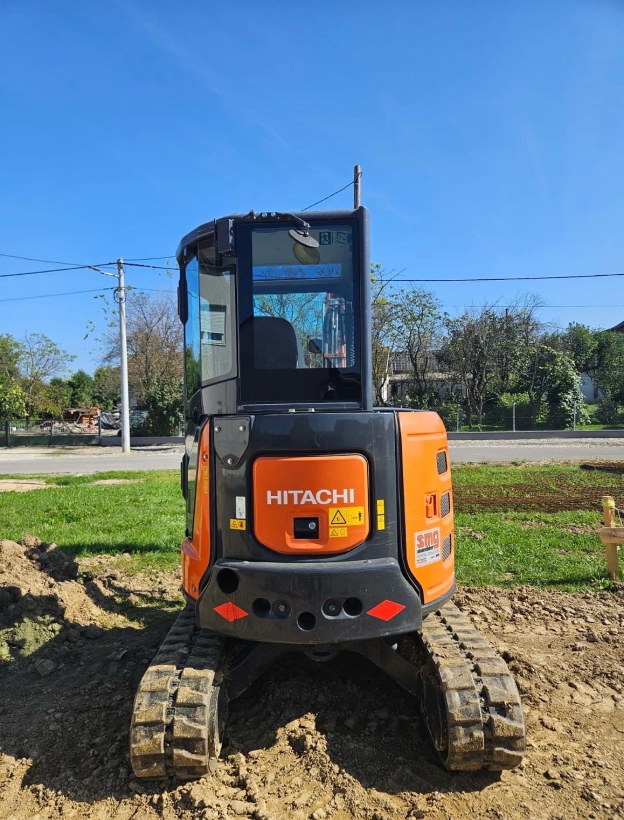 Mini bager Hitachi zx33