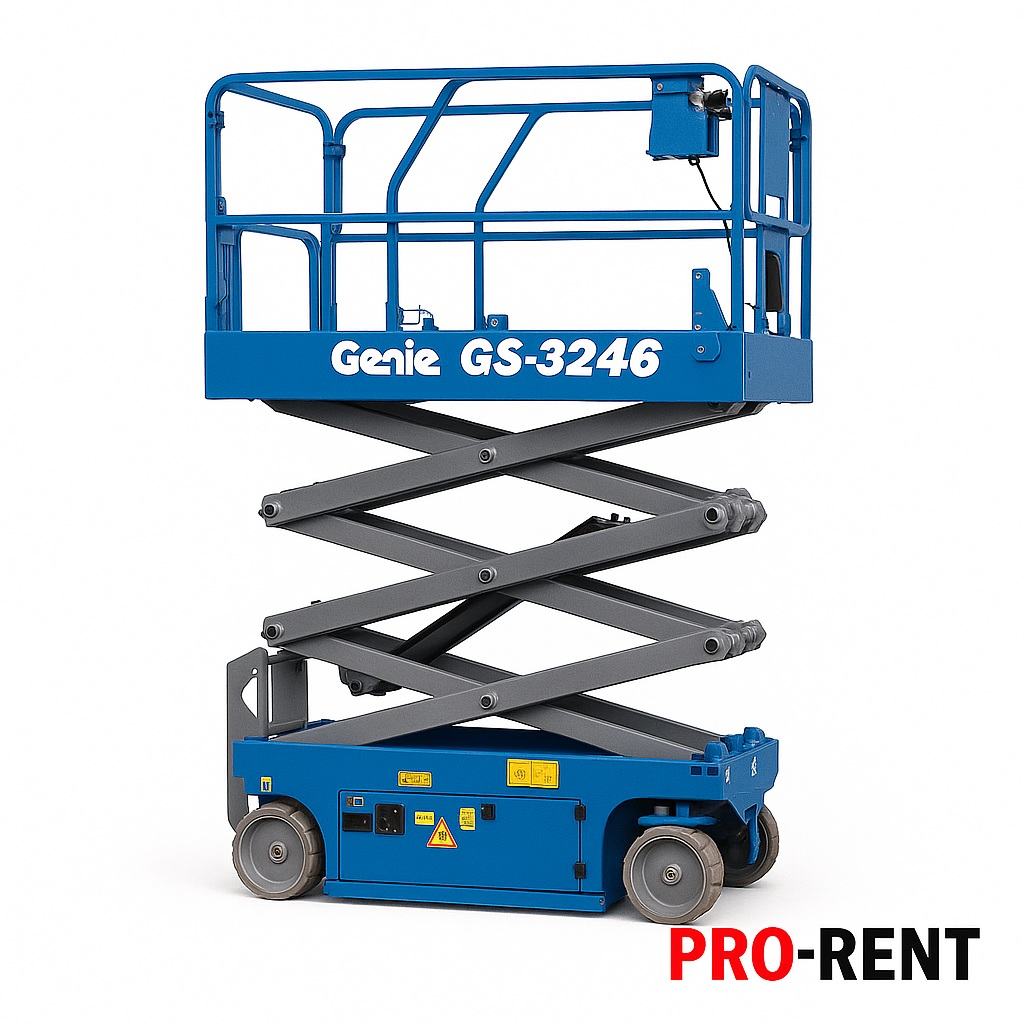 Najam samohodne škaraste radne platforme / dizalice PRO - RENT