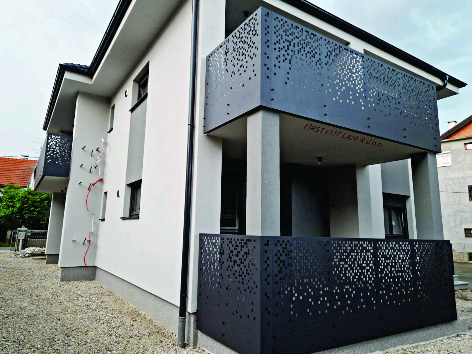 Laserom rezane ograde, moderne ograde - First Cut Laser d.o.o.