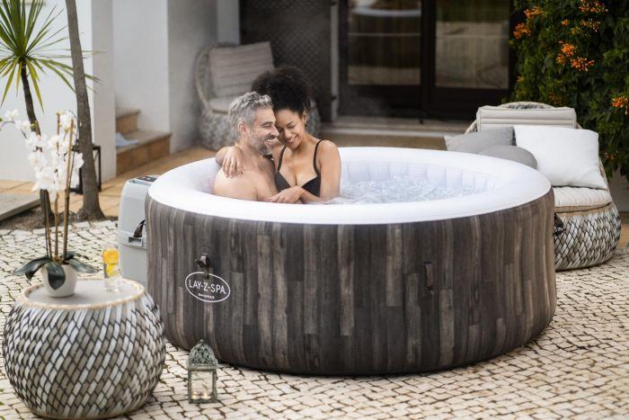 Jacuzzi mobilni, Hidromasažni bazen, 180 cm promjer, NOVO