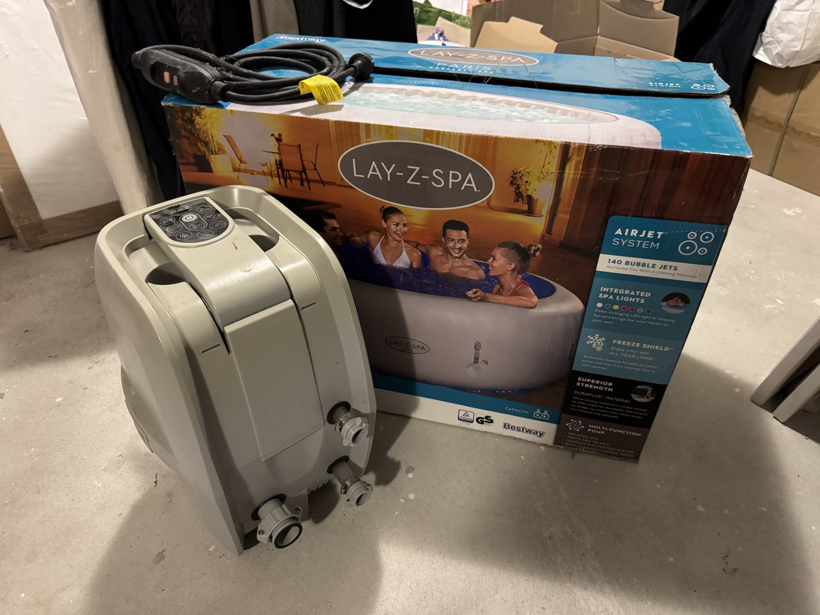 Lay-Z-Spa Paris vanjska jedinica - pumpa (grijalica)