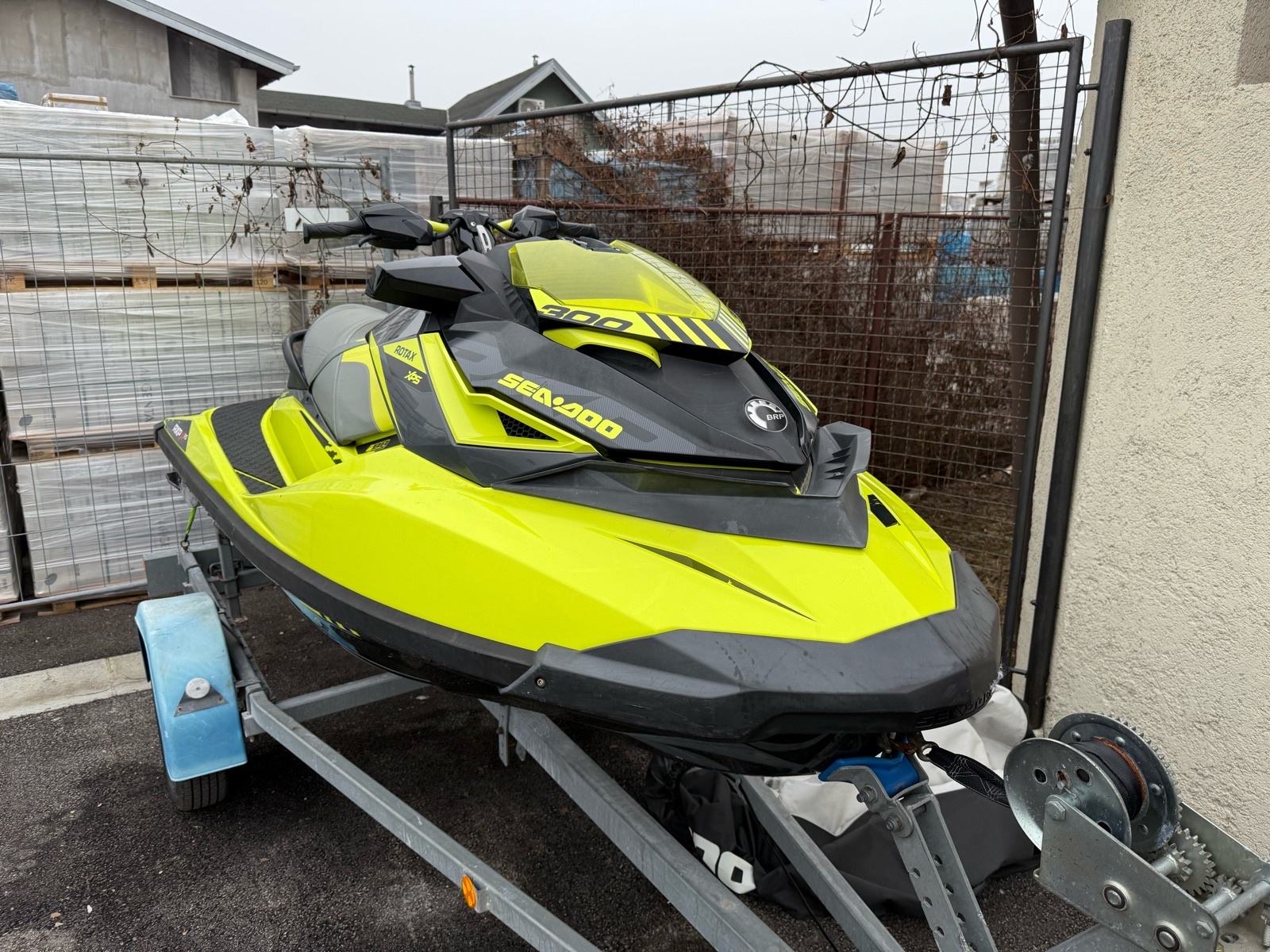 Jet Ski SEADOO RXP X 300 RS + prikolica + ponton