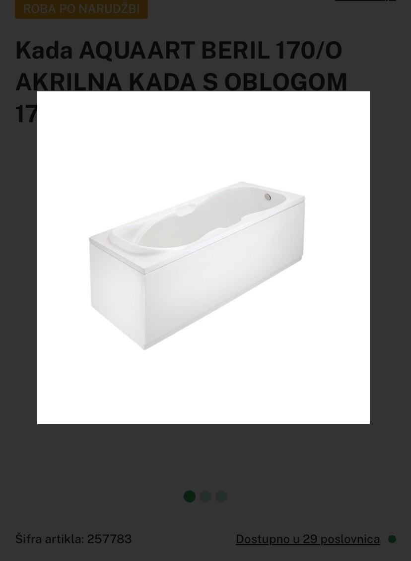 Kada, NOVA, zapakirana s oblogom