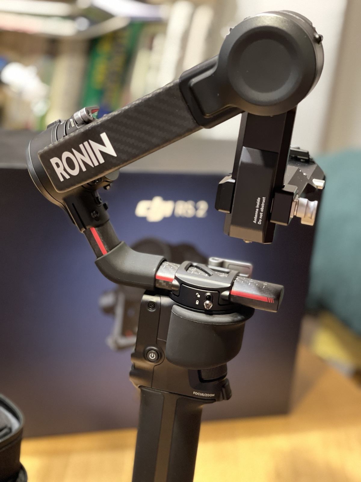 Gimbal DJi RS2 + nosac kontra utega