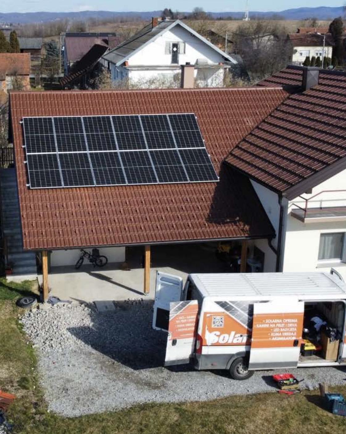Solarne elektrane 3kW 2568€ 10kW 6750€ “ključ u ruke” Solarni Paneli