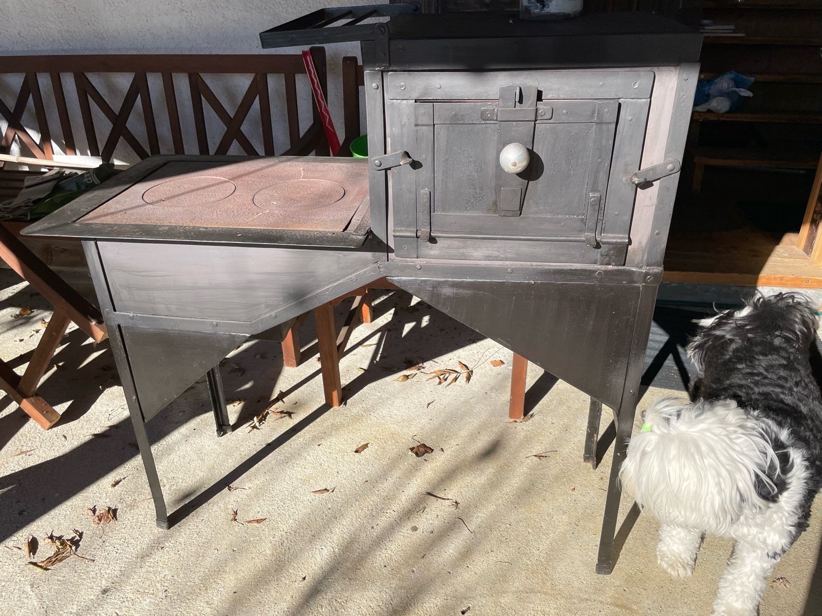 Pec na drva koza/fijaker