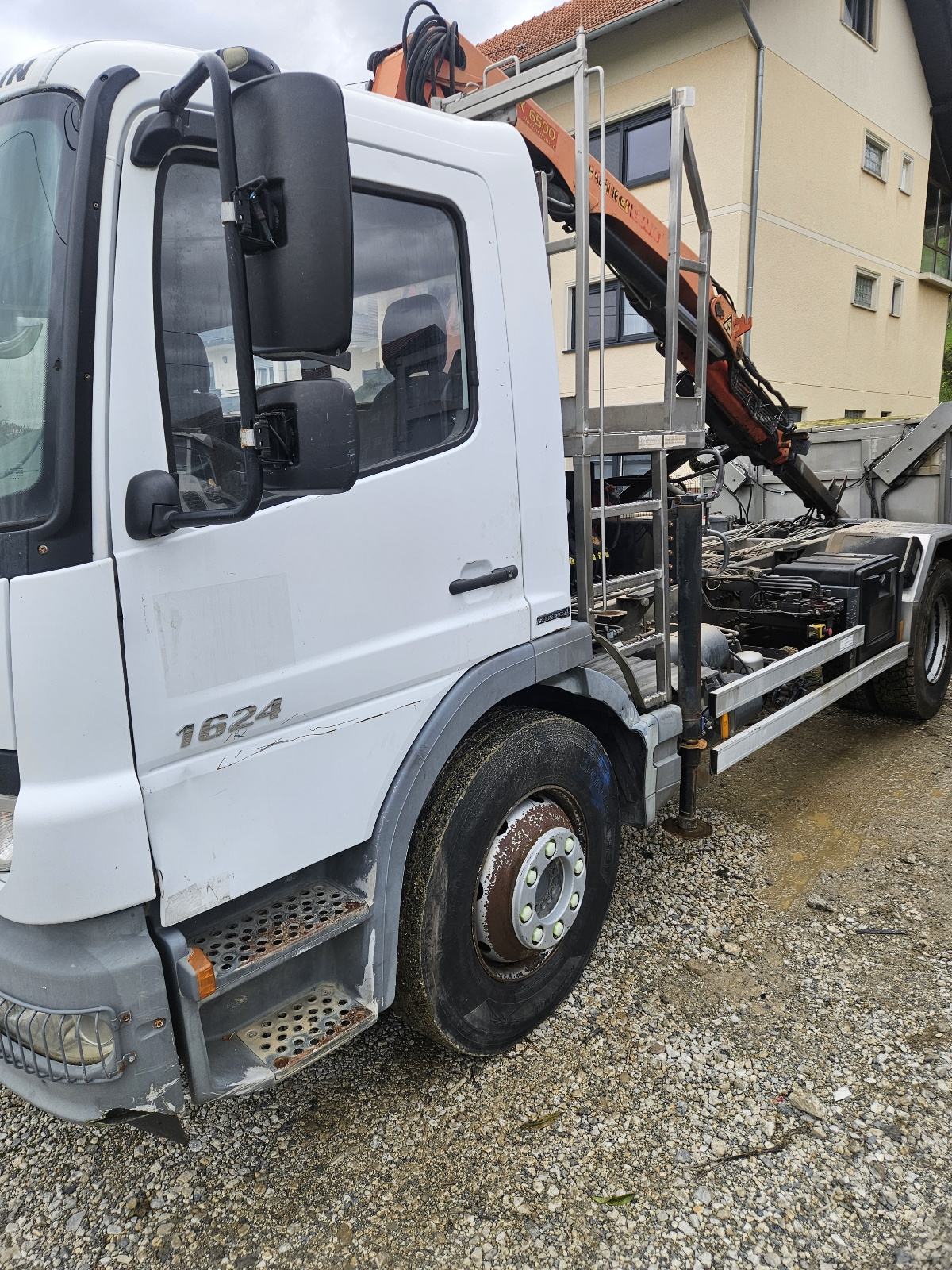 MB Atego 1624 kiper kran, 2009 god.