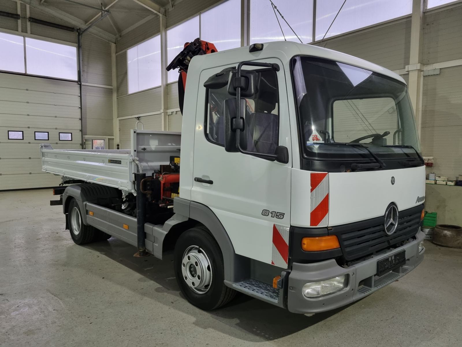 Atego 815,Kiper,Kran PK7000,KLIMA, 2004 god.