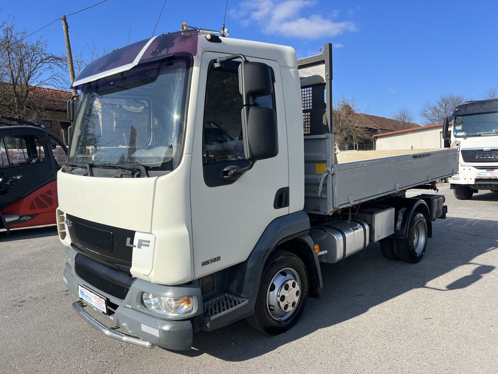 DAF LF45.150 Meiller kiper, 2004 god.