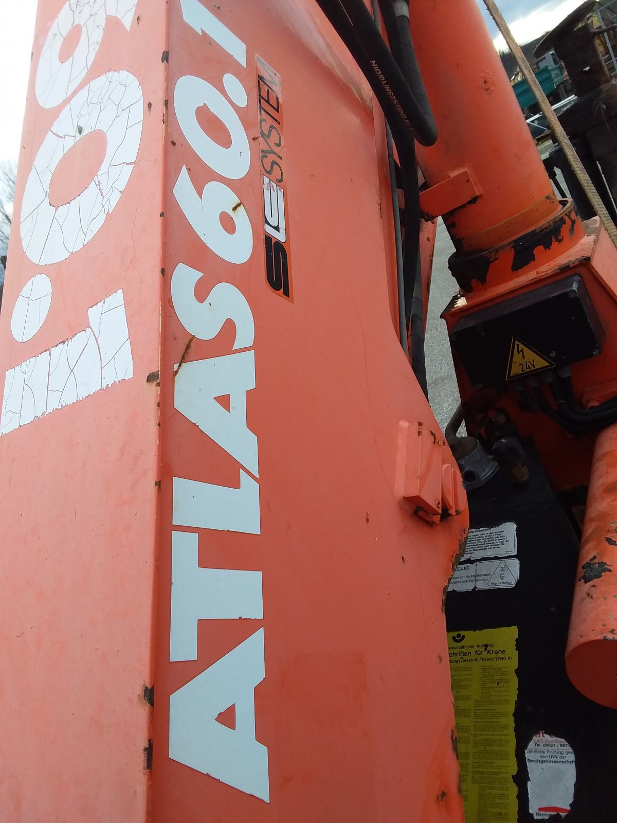 KRAN DIZALICA ATLAS 60.1, 2002 god.