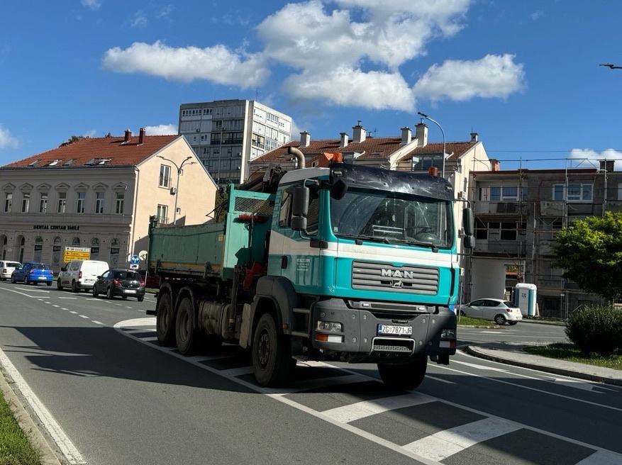 Man tga 33.360 kiper kran, 2007 god.