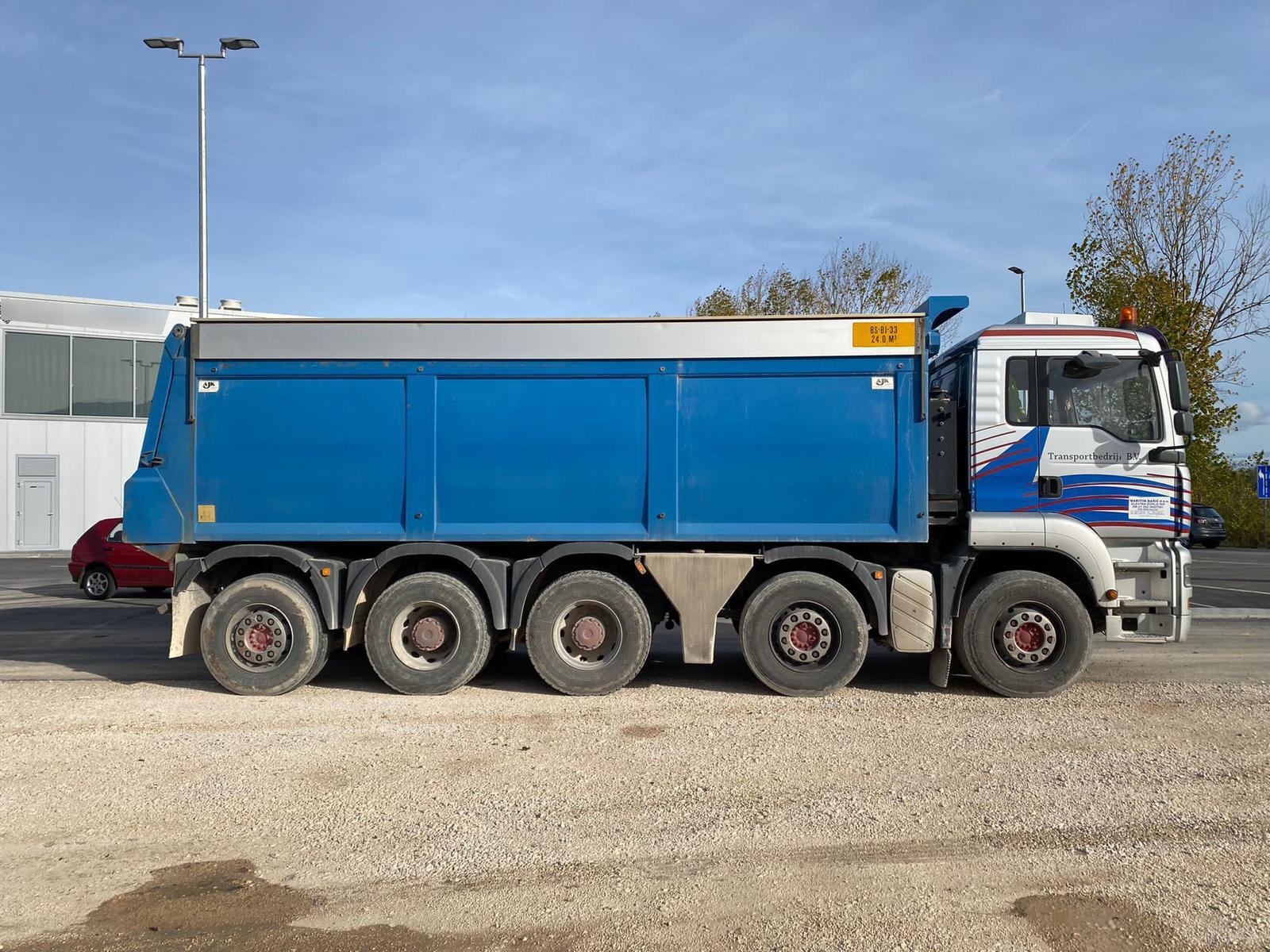 MAN TGA 35.430 BL, 5-osovinski kiper 24 m³, Gotovina/Zamjene, 2006 god.