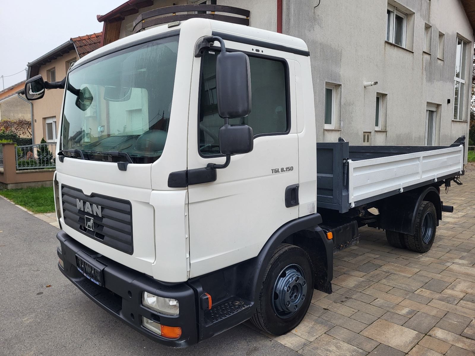 MAN TGL 8.150 trostrani kiper, 2008 god.