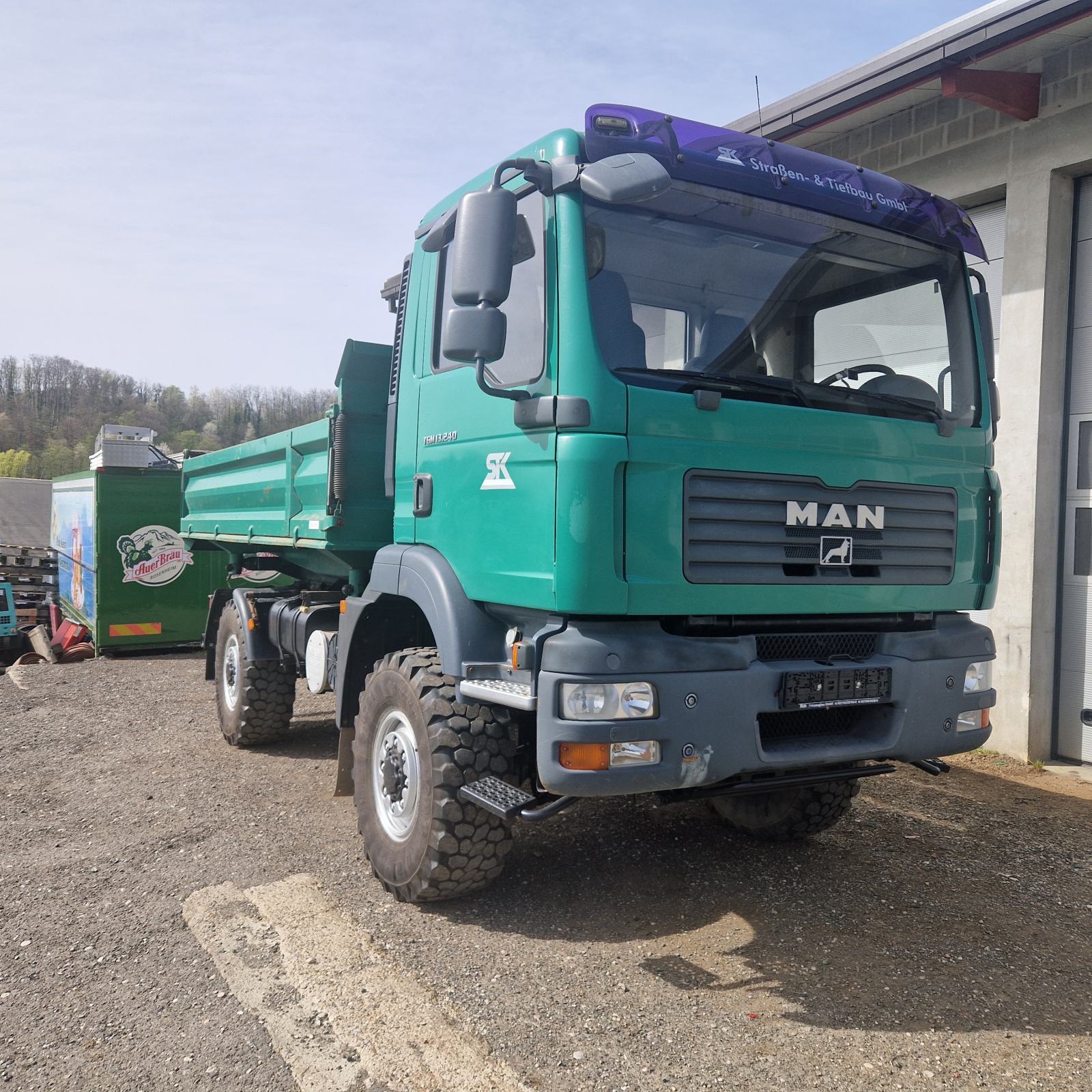 MAN TGM 13.240 ,KIPER , 4X4, 2007 god.