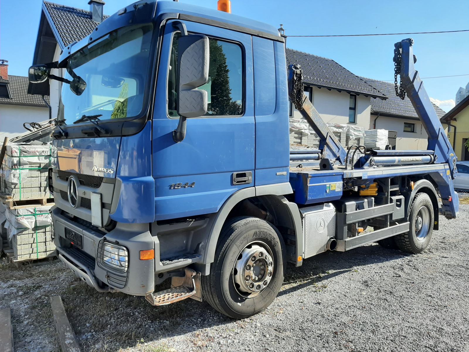 Mb actros 1844 absetz meiller kiper, 2013 god.