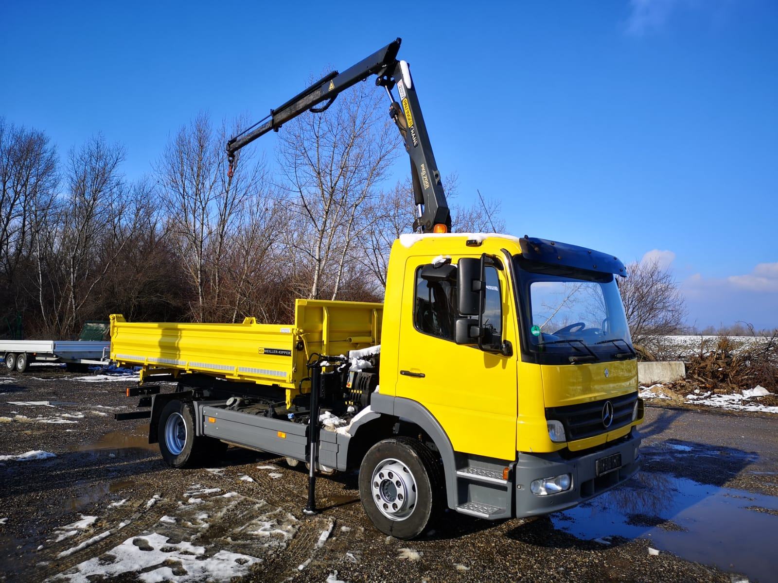 Mercedes 1224 kran kiper, 2007 god.