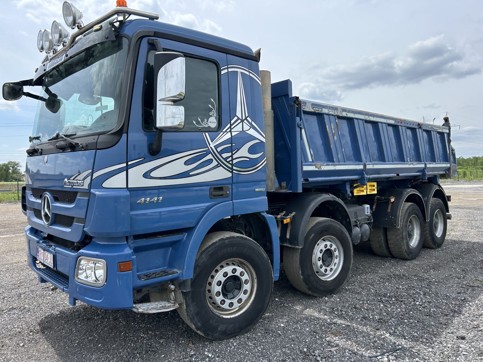 Mercedes 4141 MEILER KIPER BORDMATIK, 2008 god.