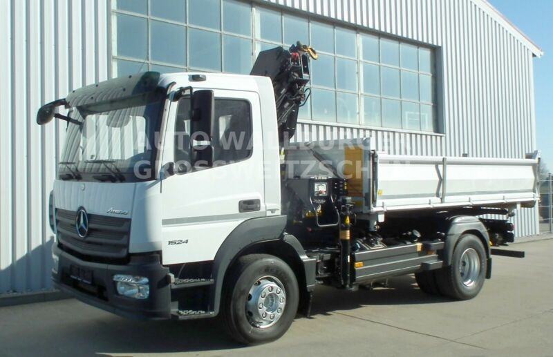 Mercedes atego 1524 kiper kran, 2015 god.