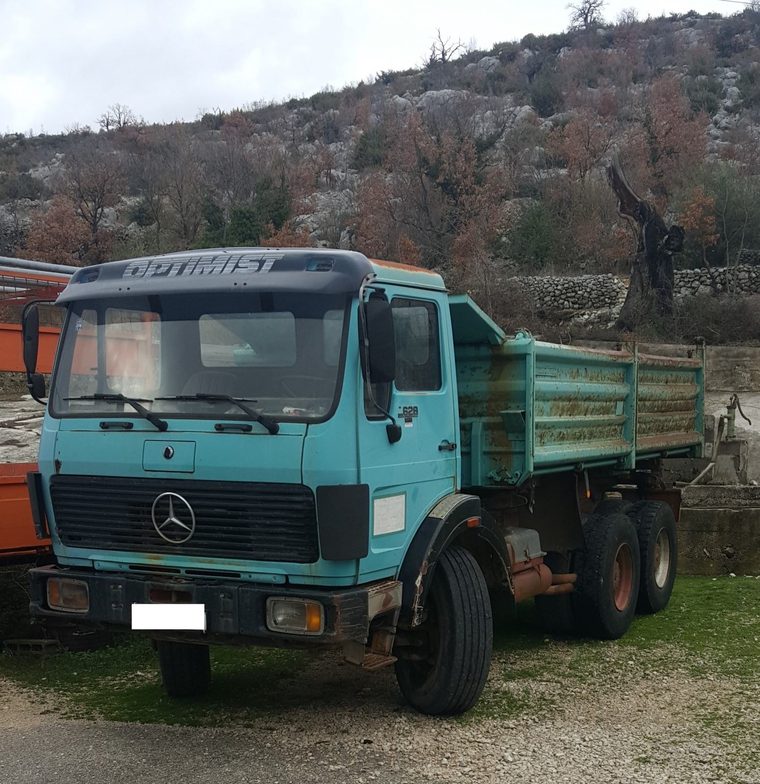 Mercedes - Benz 2628 6X4, 1983 god.