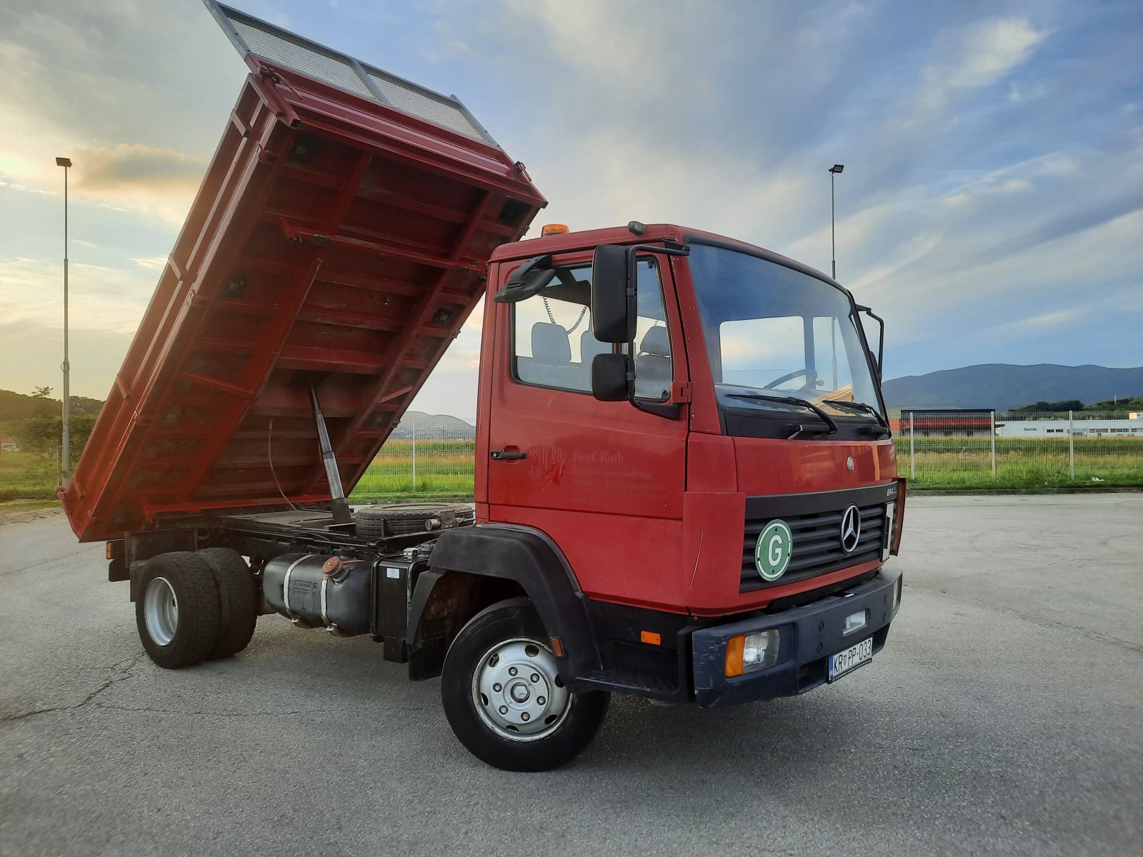 MERCEDES BENZ 814 KIPER, 1997 god.