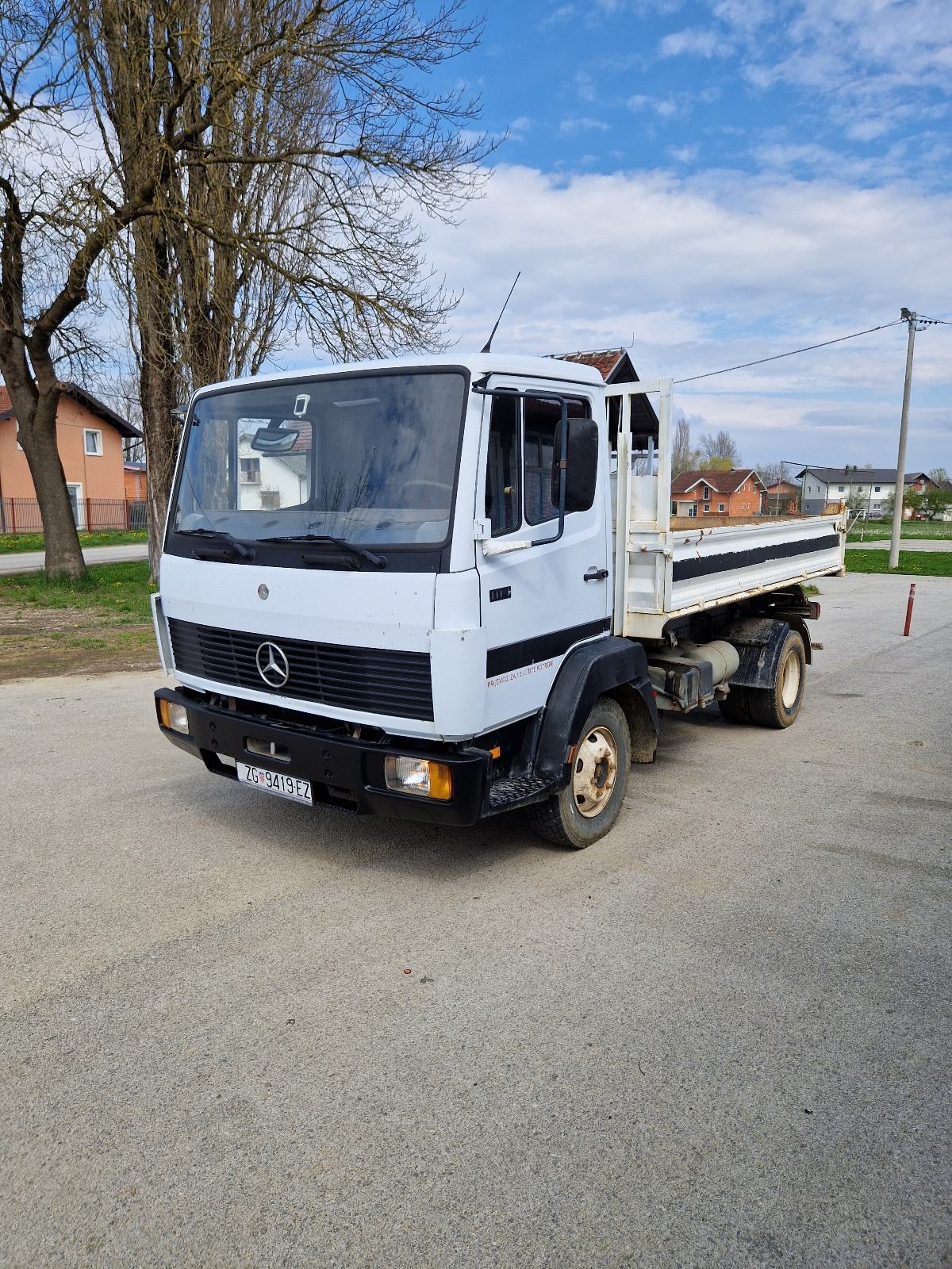 Mercedes benz 814 kiper, 1996 god.