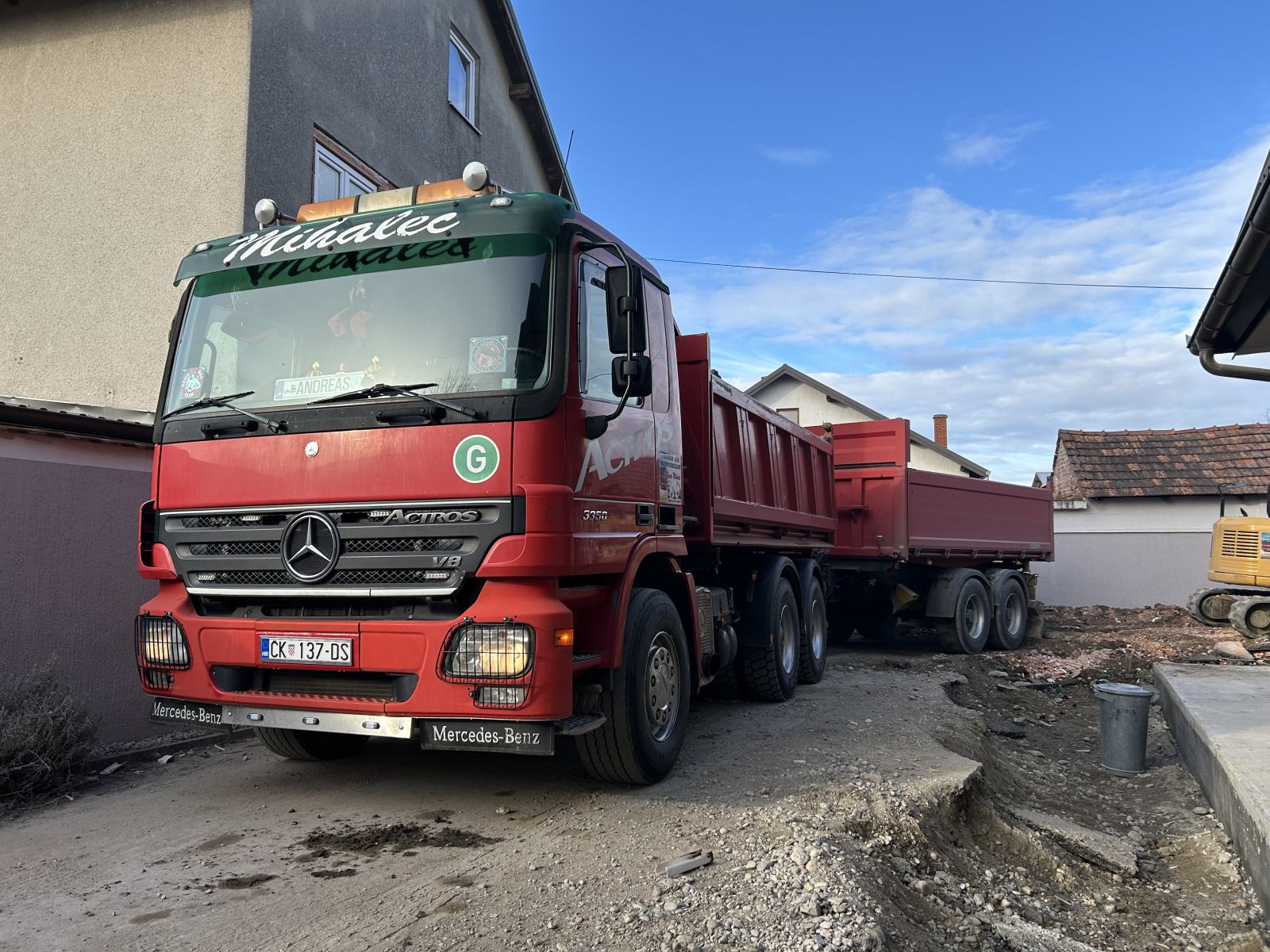 Mercedes Benz Actros 3350 V8, 2004 god.