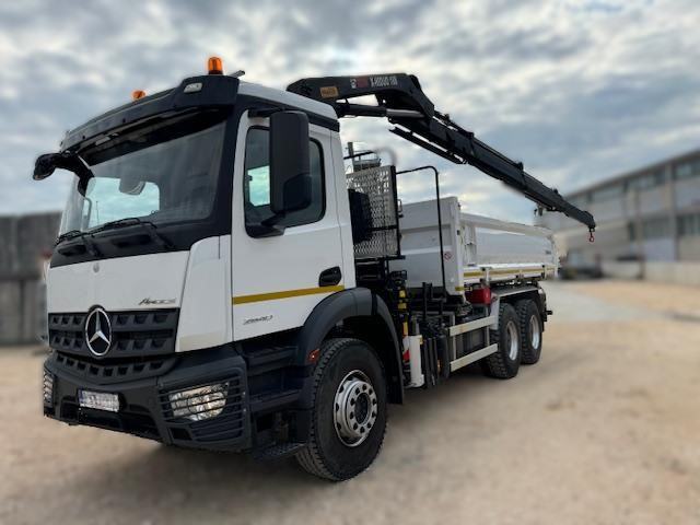 Mercedes Benz Arocs 2640 trostrani kiper i HIAB188-3, 2019 god.