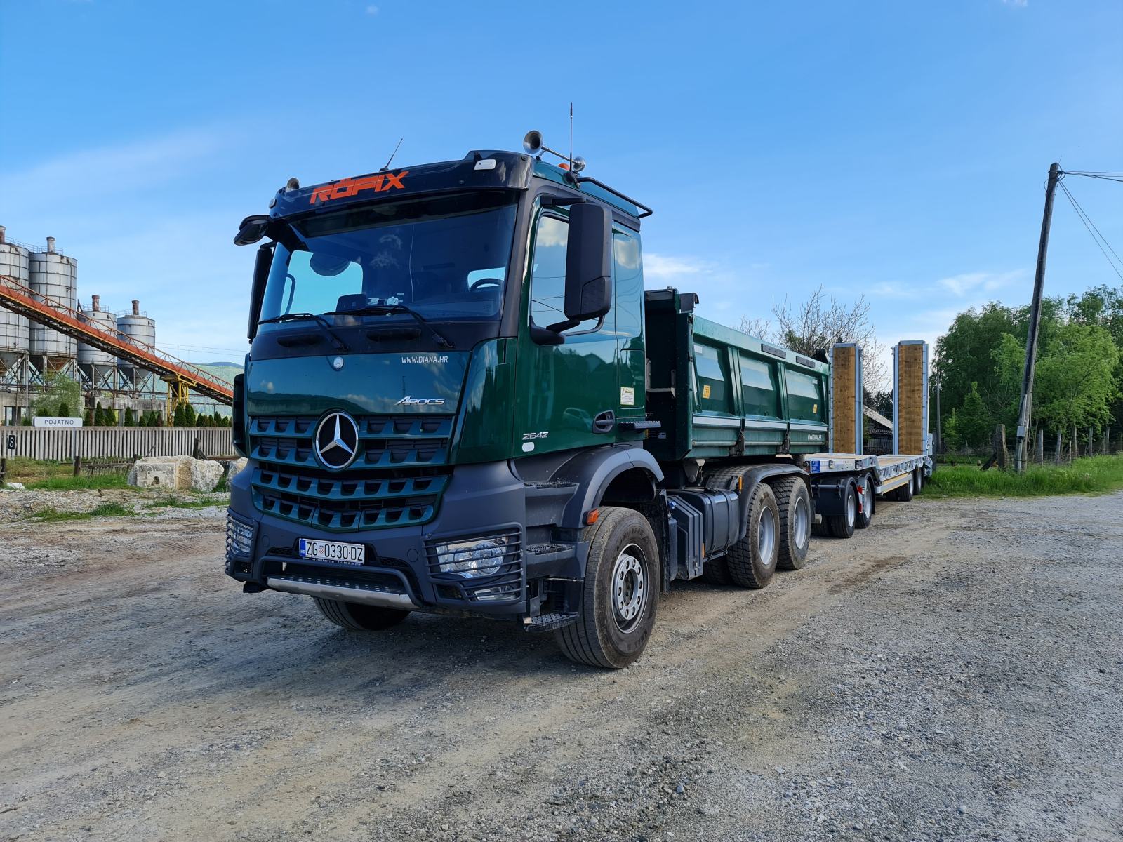 Mercedes-Benz Arocs 2642 - Boardmatic, 2016 god.