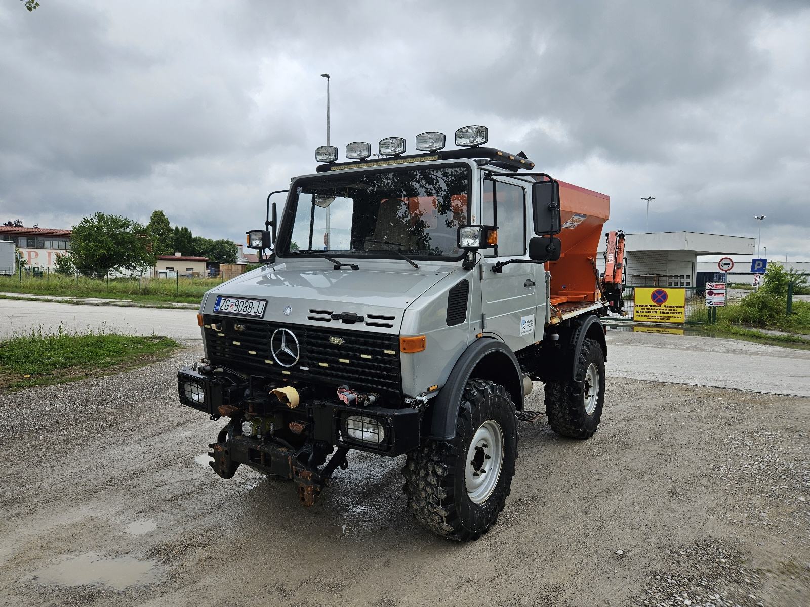 Mercedes-benz Unimag 1200, 1988 god.