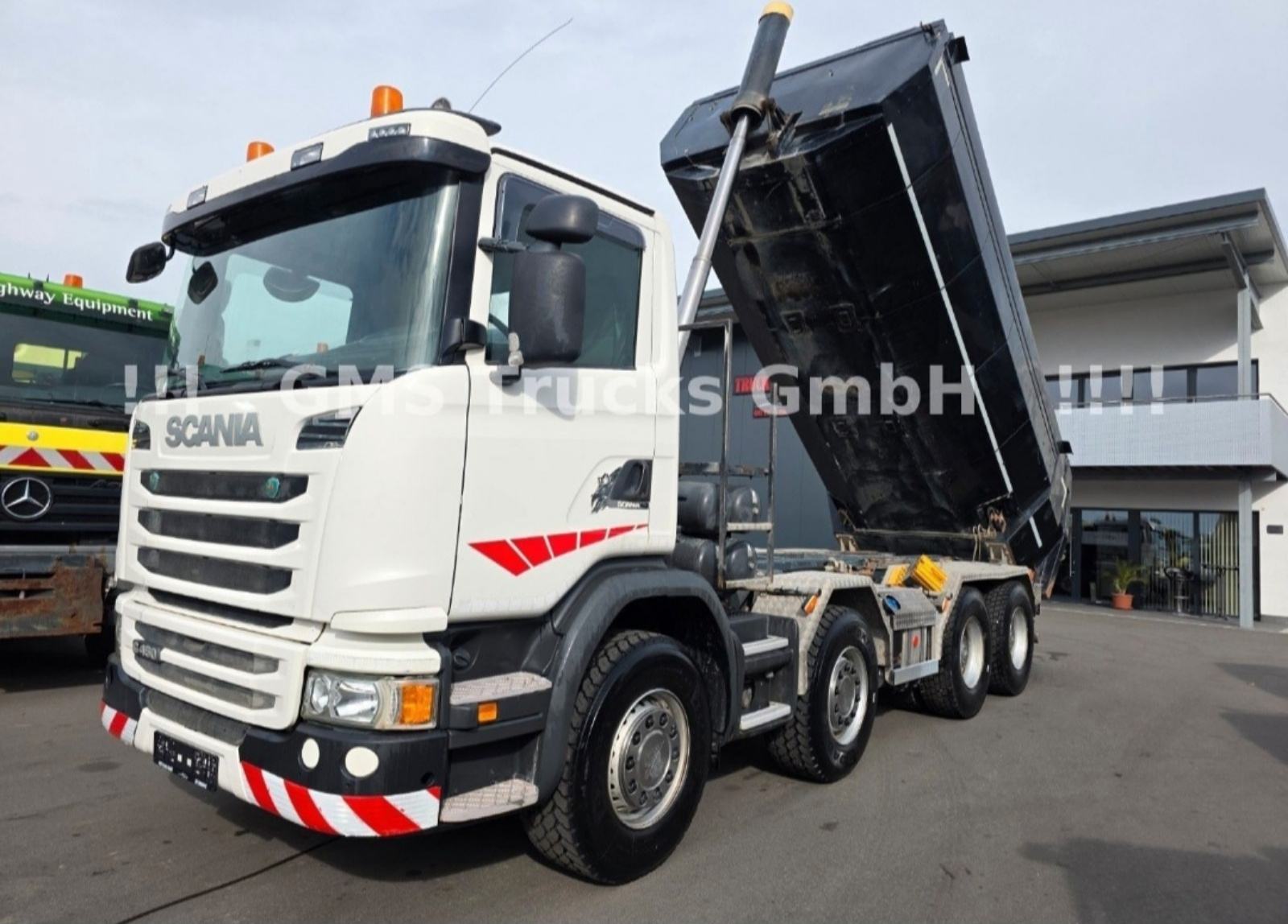Scania G450 8x4, 2017 god.