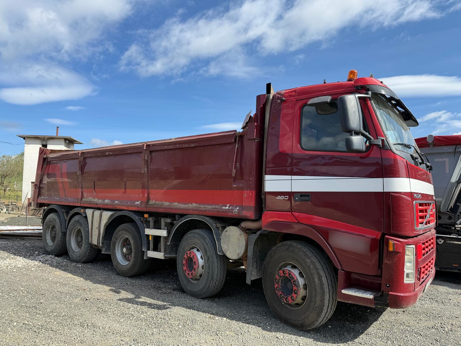 Volvo FH 12.460, 10x4, 5-os kiper, 24 m³, sanduk 7.2 m, REG DO 09/25 ...