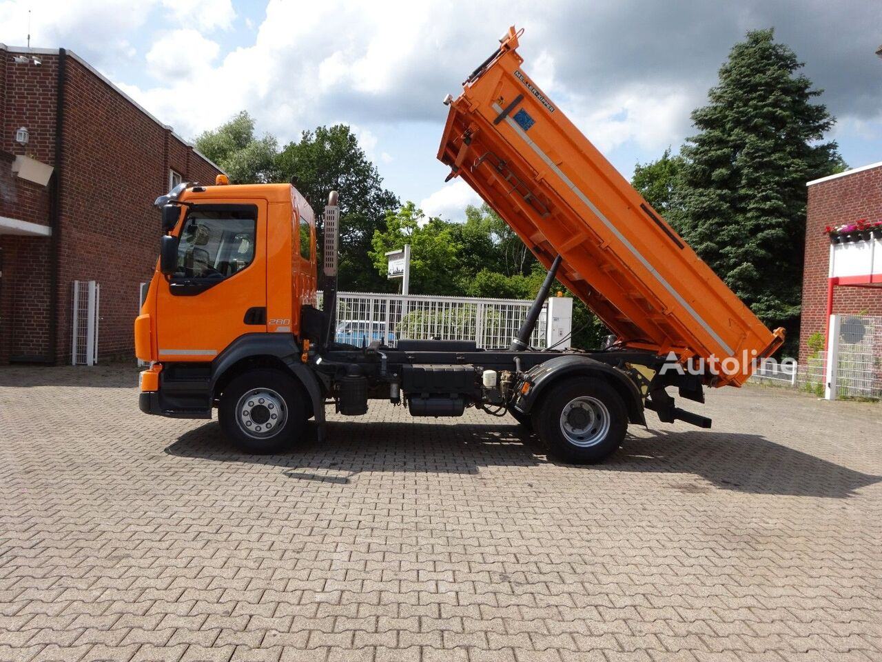 Volvo FL 280, 4x2 - Kiper s 3 strane, 2016 god.