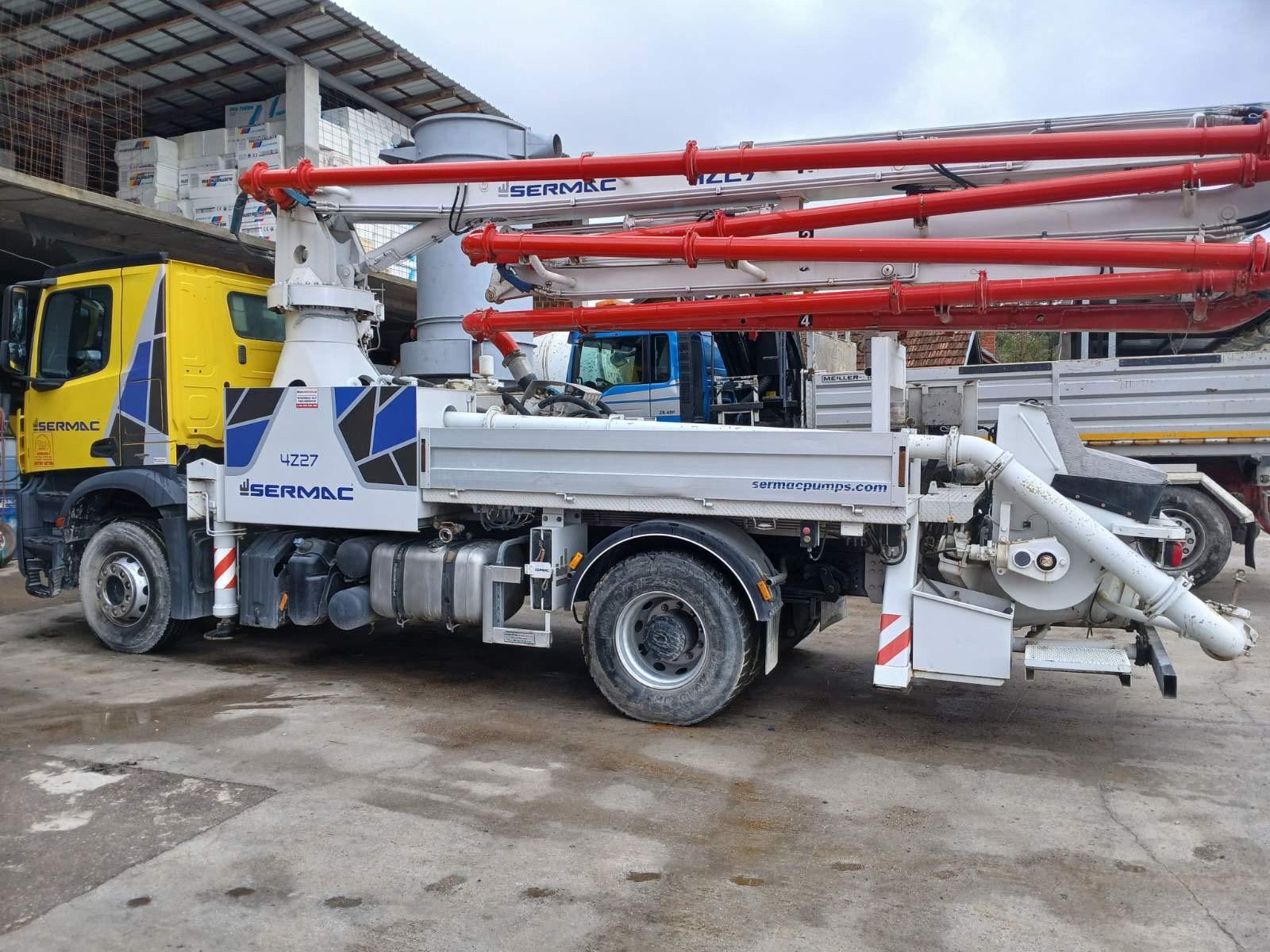 MERCEDES AROCS pumpa SERMAC 26 m, 2016 god.