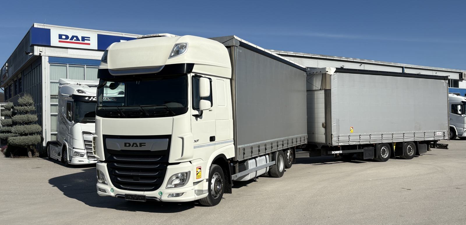 DAF XF 480 FAR + SCHMITZ JUMBO, 2021 god.