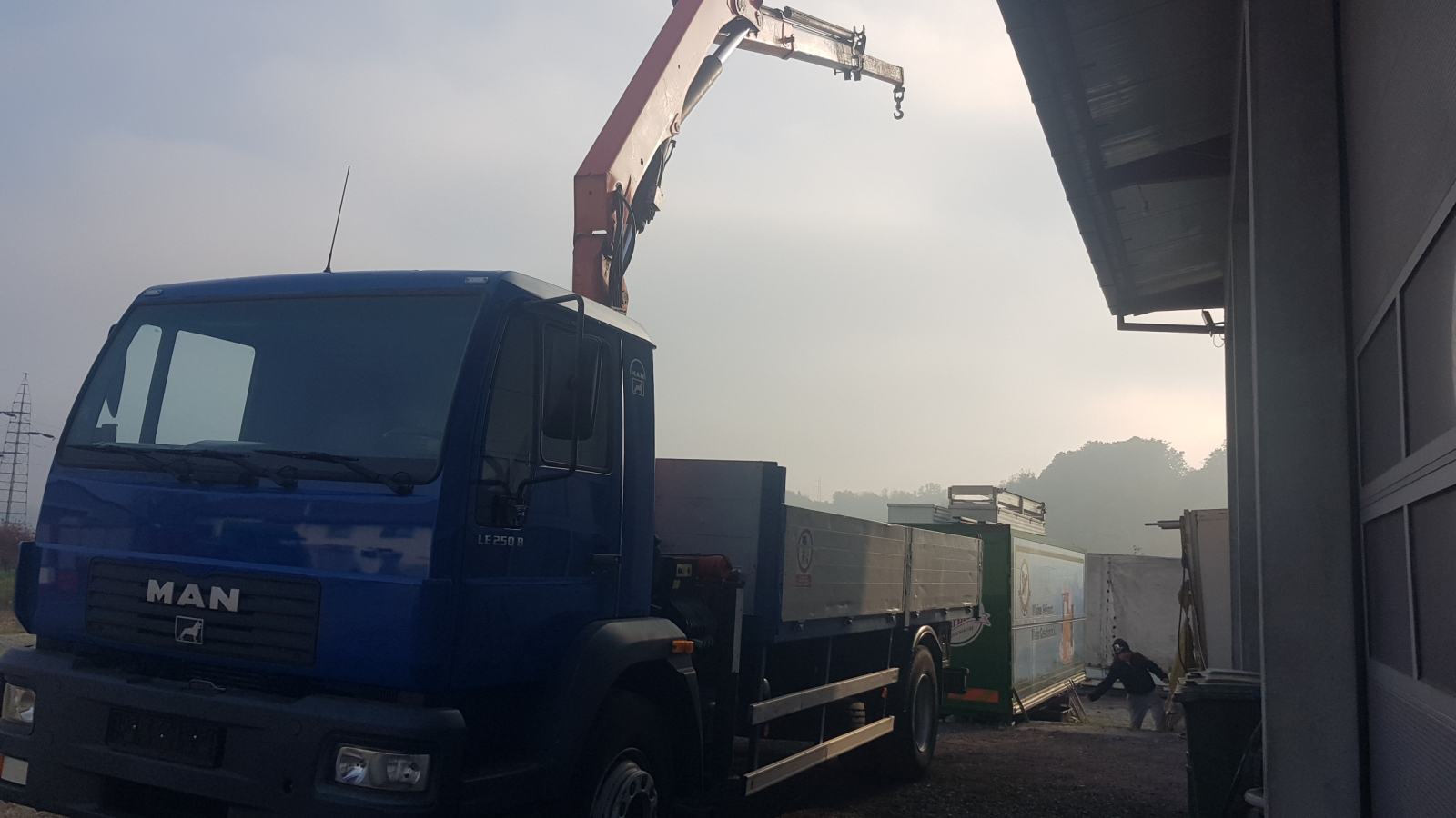 MAN 18250 LE SA KRANOM, 2002 god.