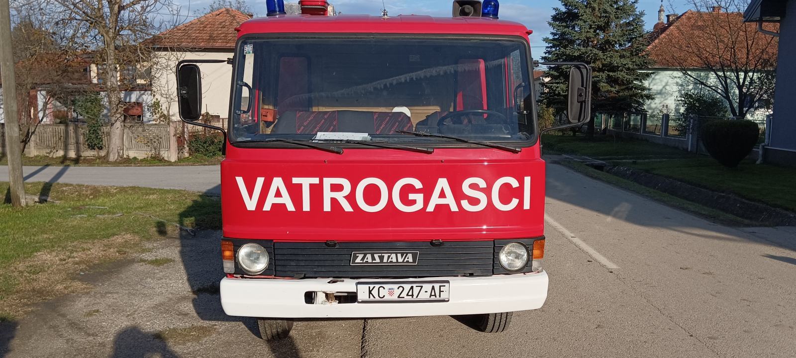 VATROGASNO VOZILO ZASTAVA 650, 1984 god.