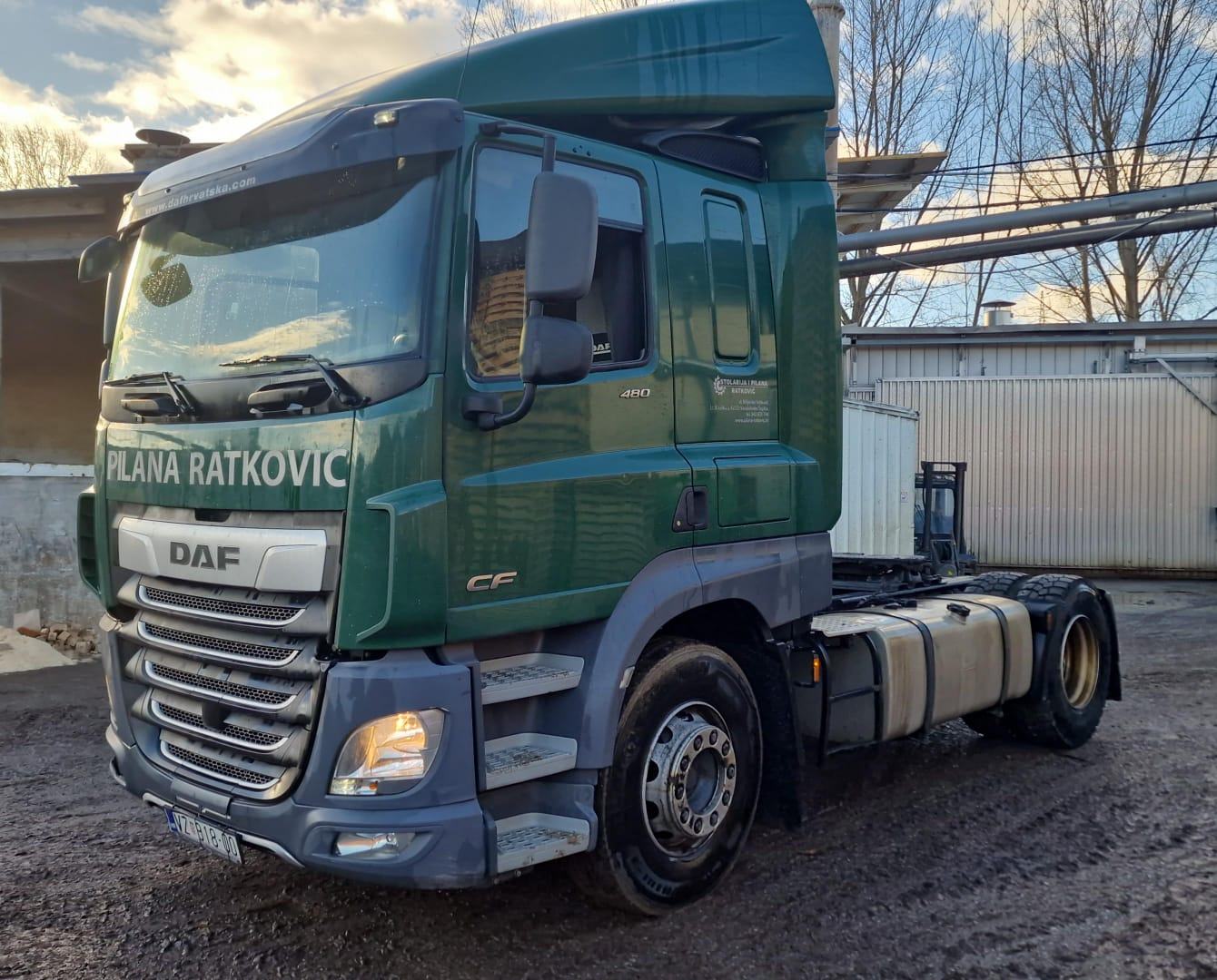 DAF CF 480 FT tegljač, 2019 god.