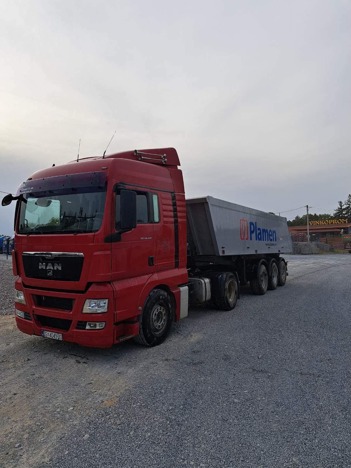 Man tgx 440, 2008 god.