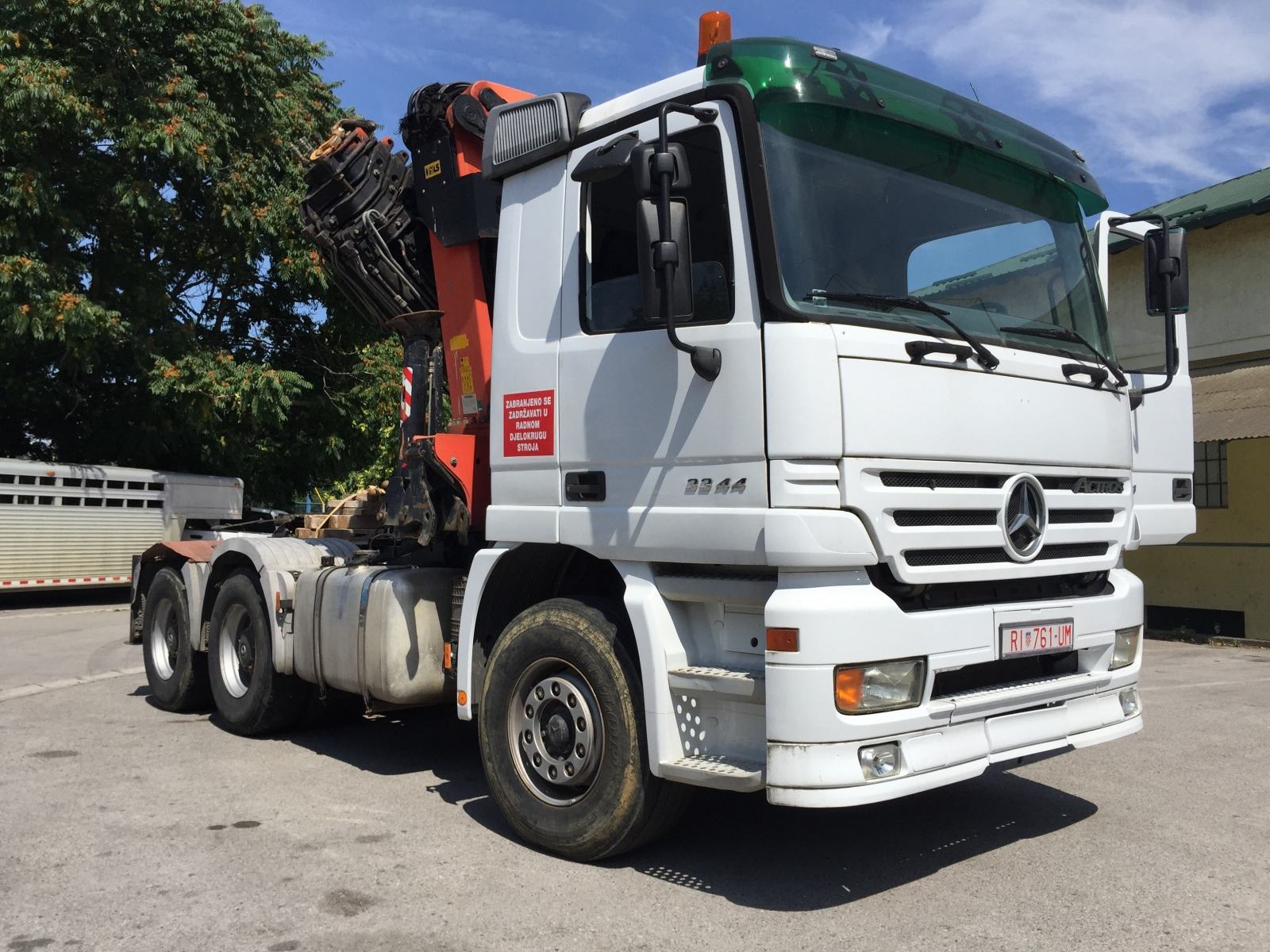 MERCEDES ACTROS 3343 PALFINGER 36002, 2003 god.
