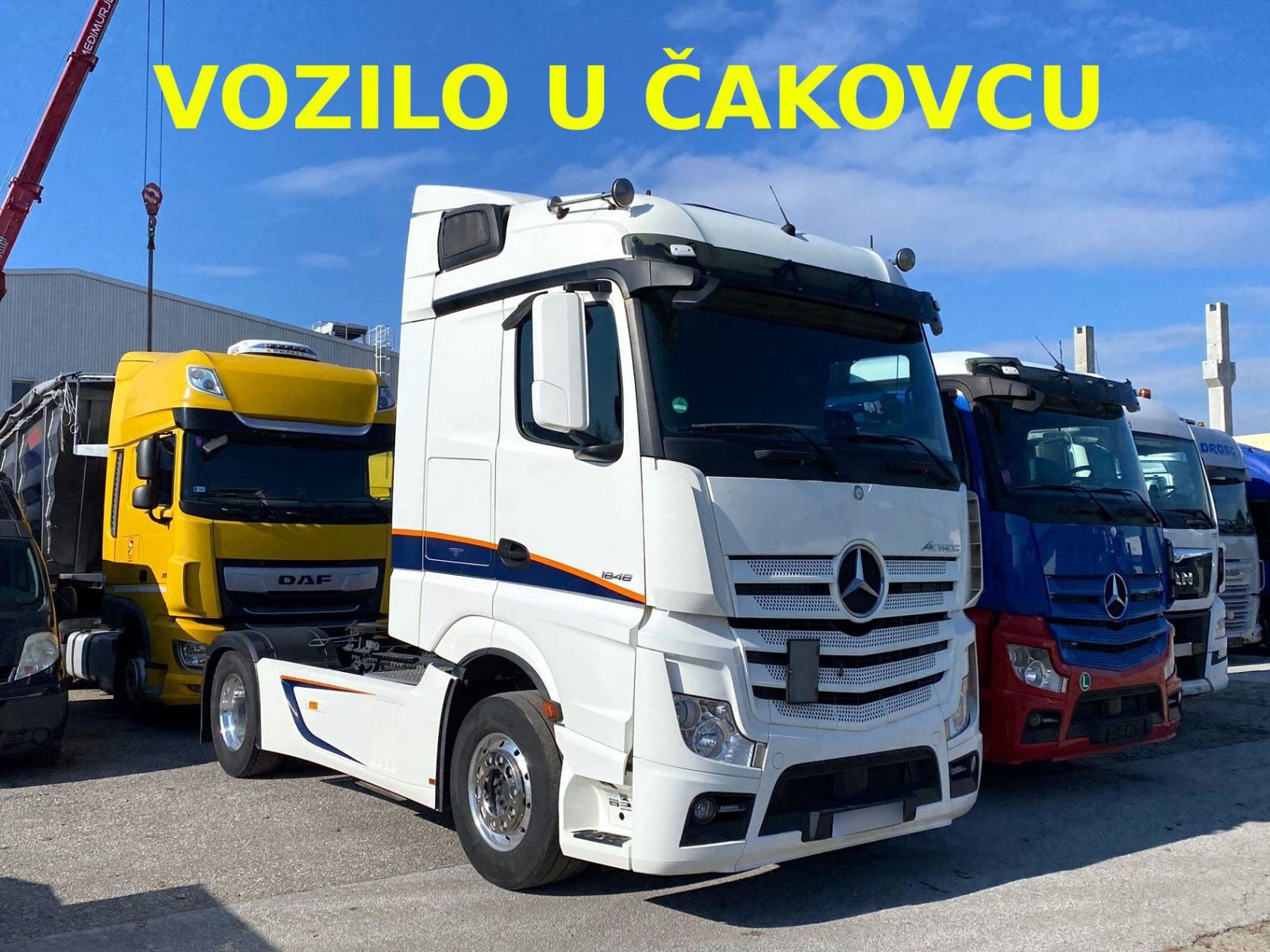 Mercedes-Benz Actros 1848, retarder, ACC, Leasing/Zamjene, 2017 god.