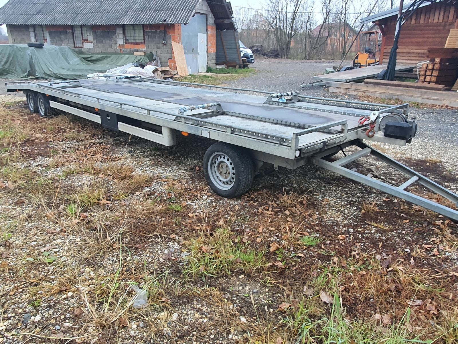 Prikolica za dva automobila s rudom DR C-251941, 2006 god.