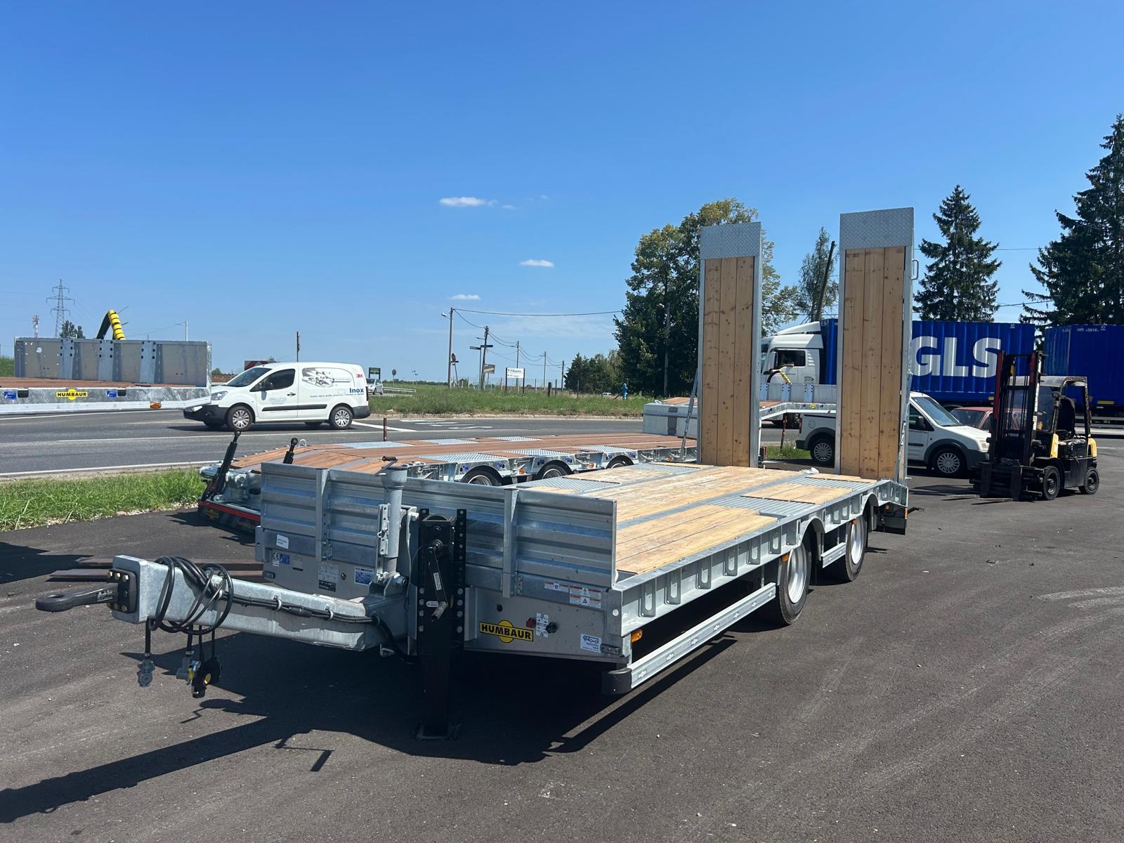 HUMBAUR HBTZ 21 LABUDICA ZA PRIJEVOZ RADNIH STROJEVA I MEHANIZACIJE ...