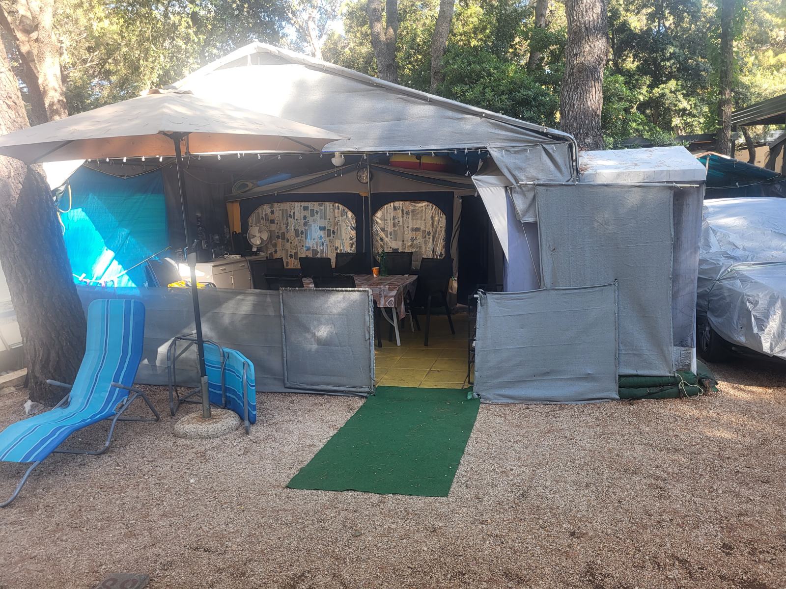 Prodam kamp prikolico - kamp Ljutić Biograd na moru