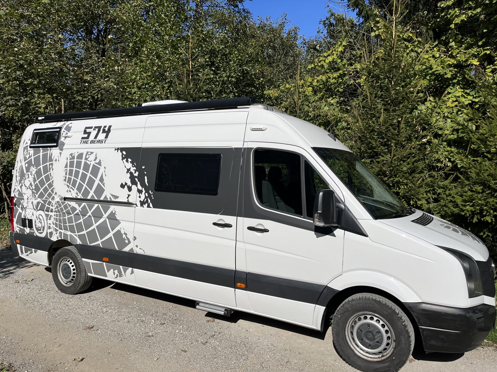 Vw crafter kombi kamper