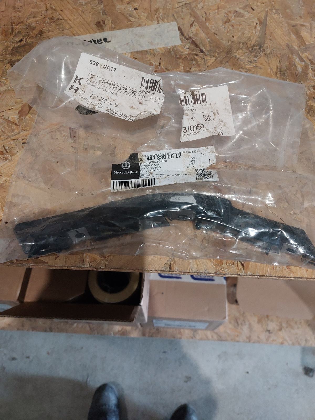 A4478800612 Mercedesbenz Vito ,Viano ljeva vodilica branika