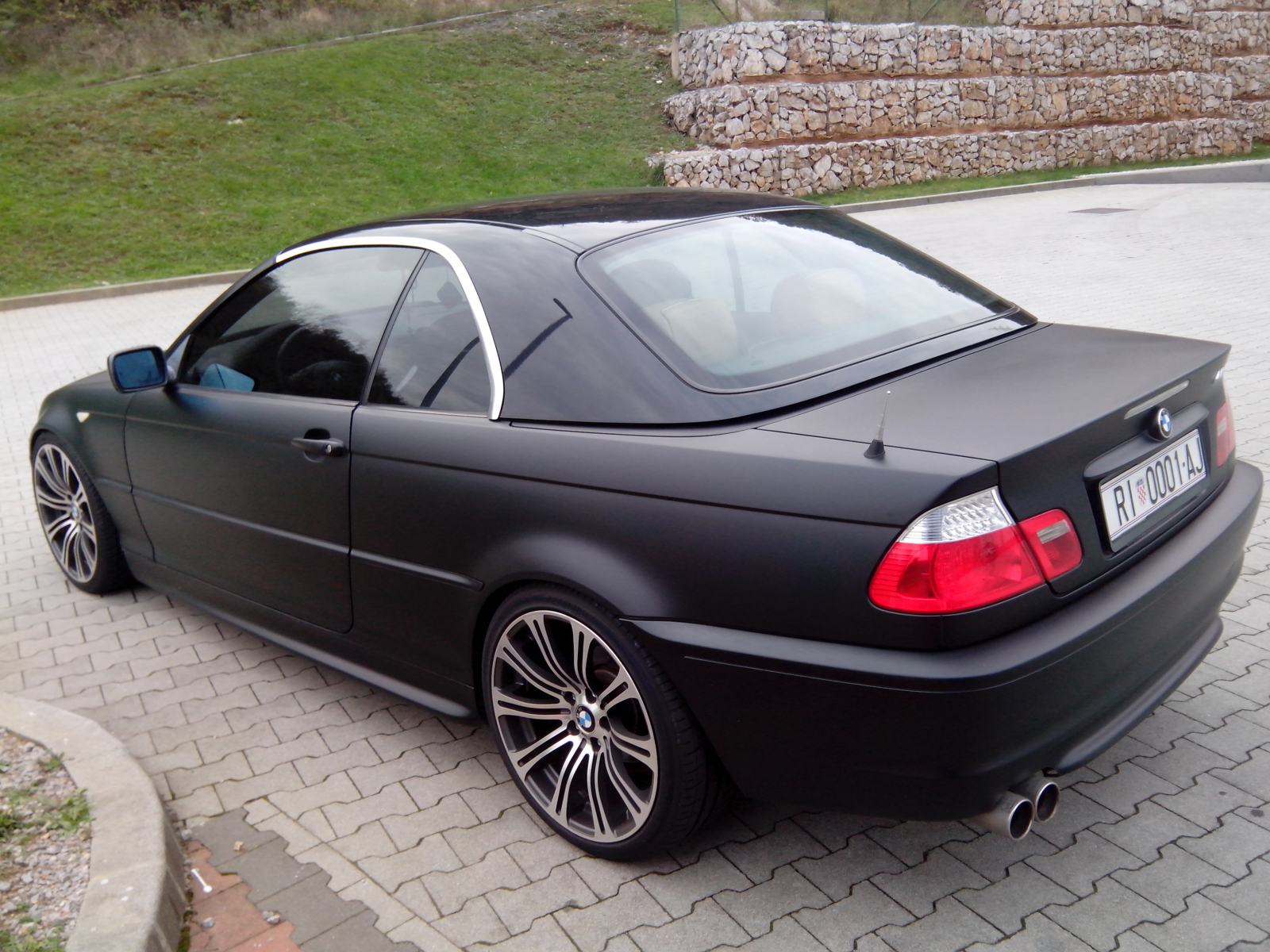 HARD TOP CRNI LAK BMW E46 KAO *NOV*
