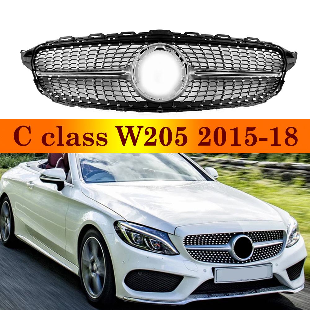 Mercedes C Klasa W205 Diamond Grill