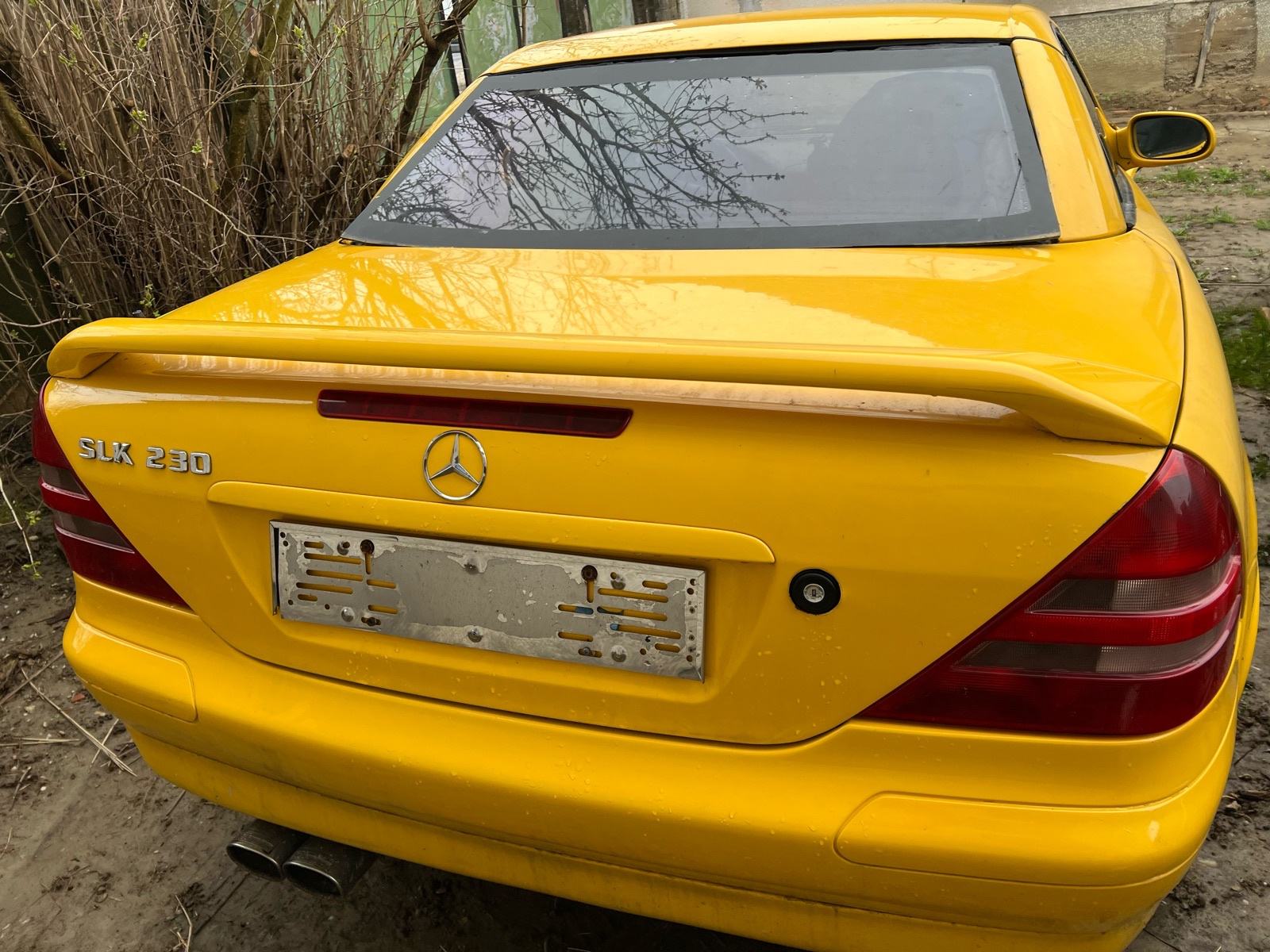 Mercedes r170 SLK (w170) spojler gepeka