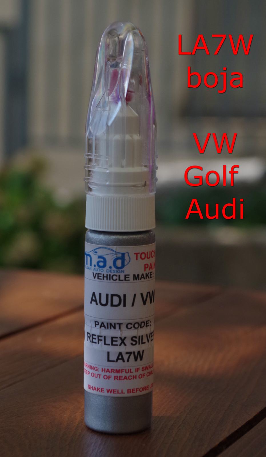 Reflex Silver LA7W boja za VW Golf Audi