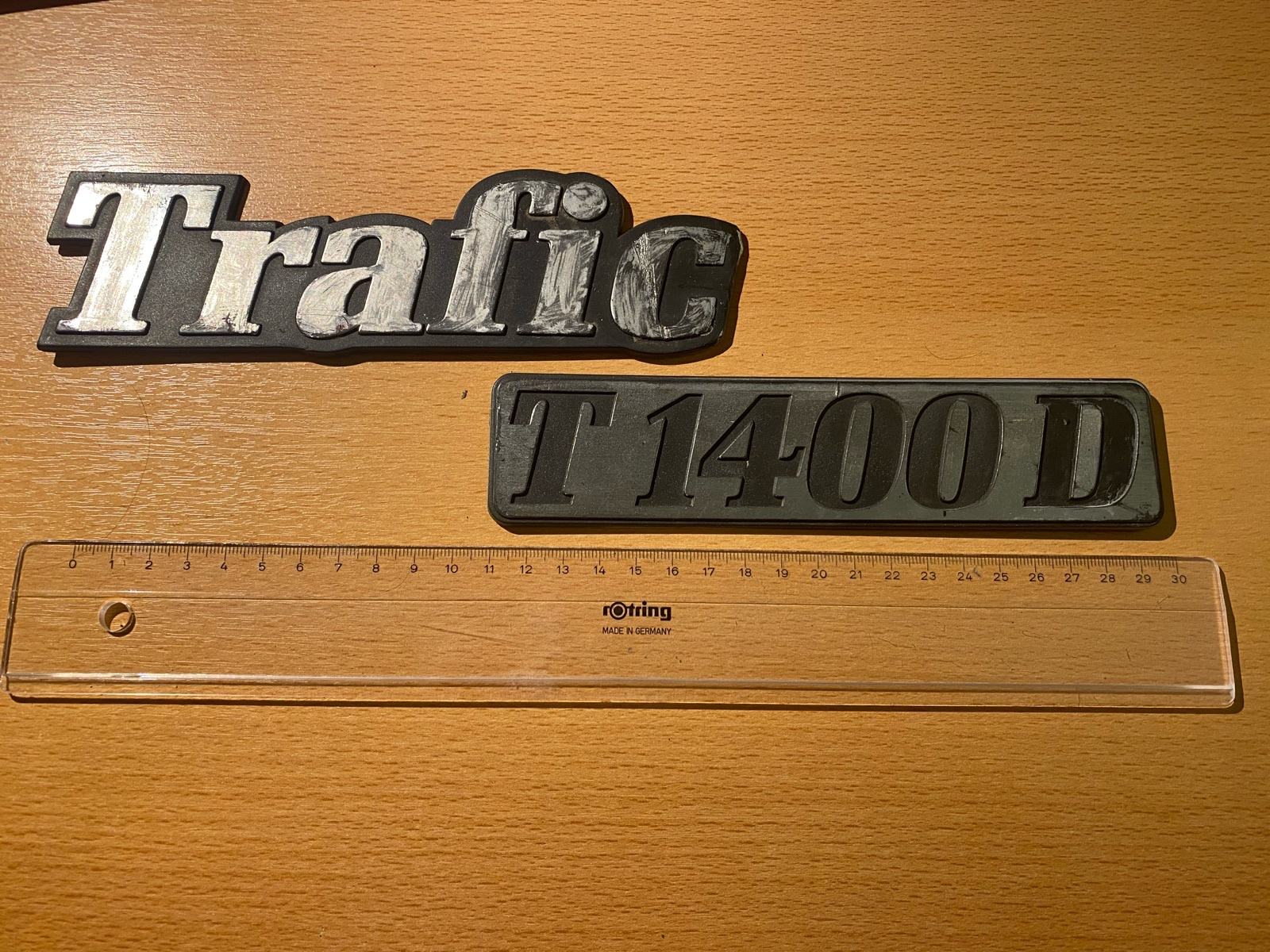 Renault Trafic - natpis